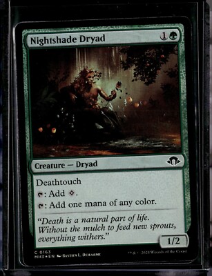 Nightshade Dryad - 163 - Foil - MH3 - NM - MTG Magic the Gathering | eBay