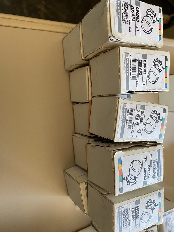 10X ZB5 AP3 Push Button Green, High, With Protector Cap | eBay