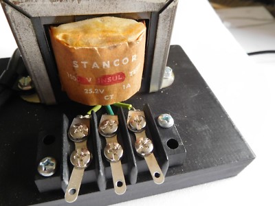 4 each Stancor P-8180 Transformers PRI 117V CT 25.2 @ 1A Insul Test ...