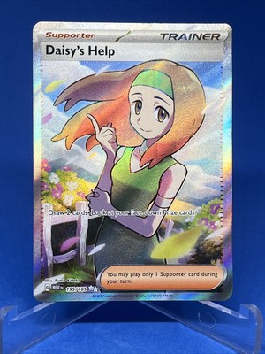 SCARLET VIOLET ENGLISH Pokemon 151 Daisy’s Help 195/165 Full Art ...