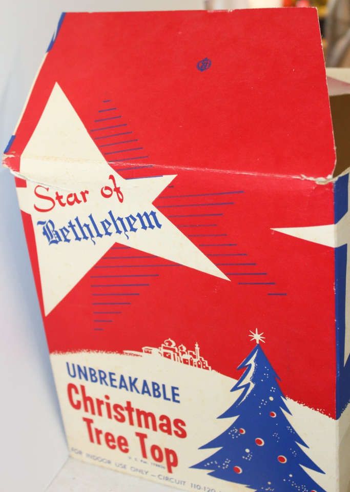Vintage Mid Century Modern Christmas Tree Topper Bradford Star Sputnik ...