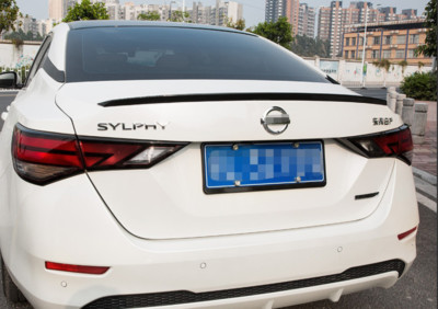 Carbon Fiber Factory Style Rear Spoiler Wings Fit Nissan Sentra 2020 ...