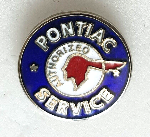 Pontiac Service vintage lapel/hat pin badge F040111 | eBay