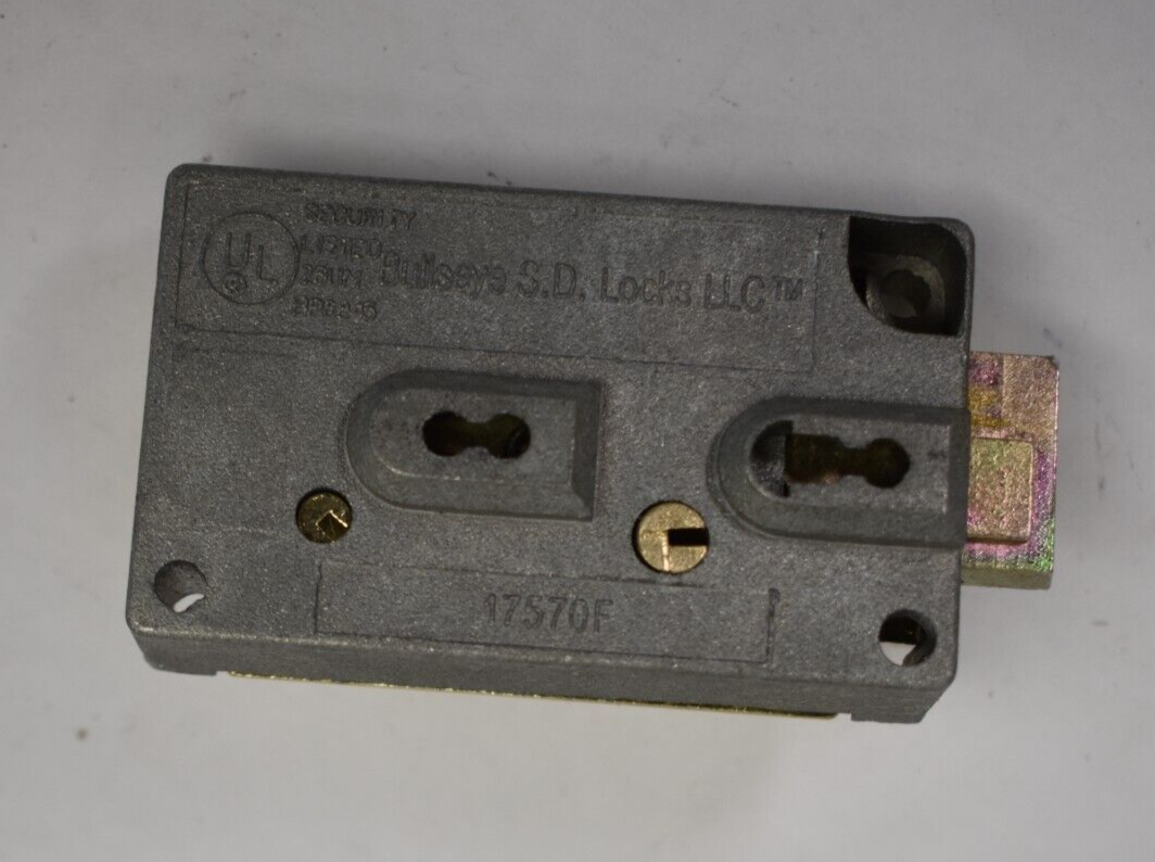 Bullseye Safe Deposit Lock Diebold Right Hand Big/Little Nose 1/2" B175 ...