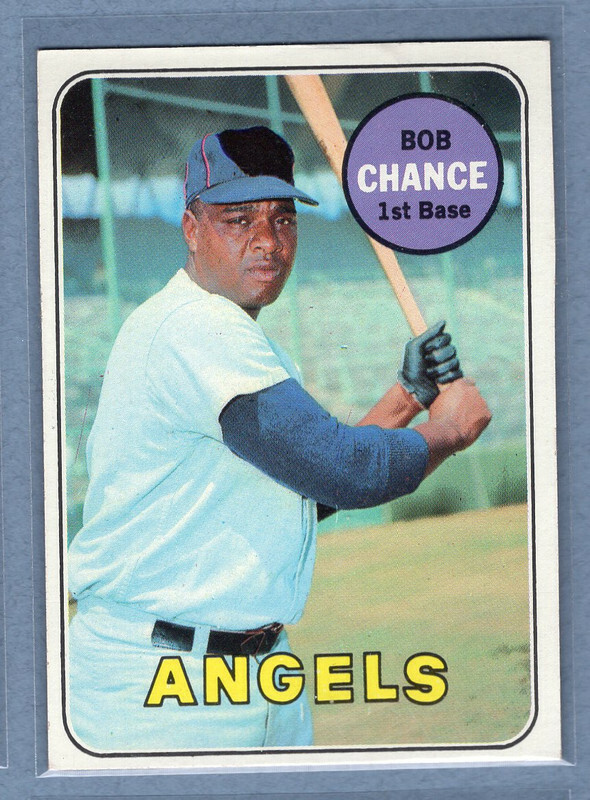 1969 Topps #523 Bob chance EX-MT GO350 | eBay