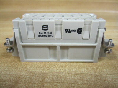 Harting HAN 32 EE-M-C Connector HAN32EEM 09320323001 (Pack of 5) | eBay