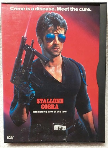 Cobra 1986 (1998 WarnerBros, DVD, R, George P. Cosmatos) Sylvester ...