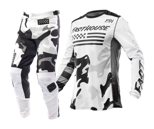 Fasthouse Grindhouse Motocross Racing Gear Set Jersey/Pants Combo MX ...