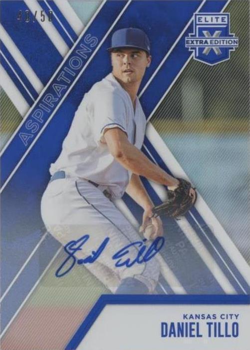 2017 Panini Elite Extra Edition - Daniel Tillo #106 Aspirations Blue ...