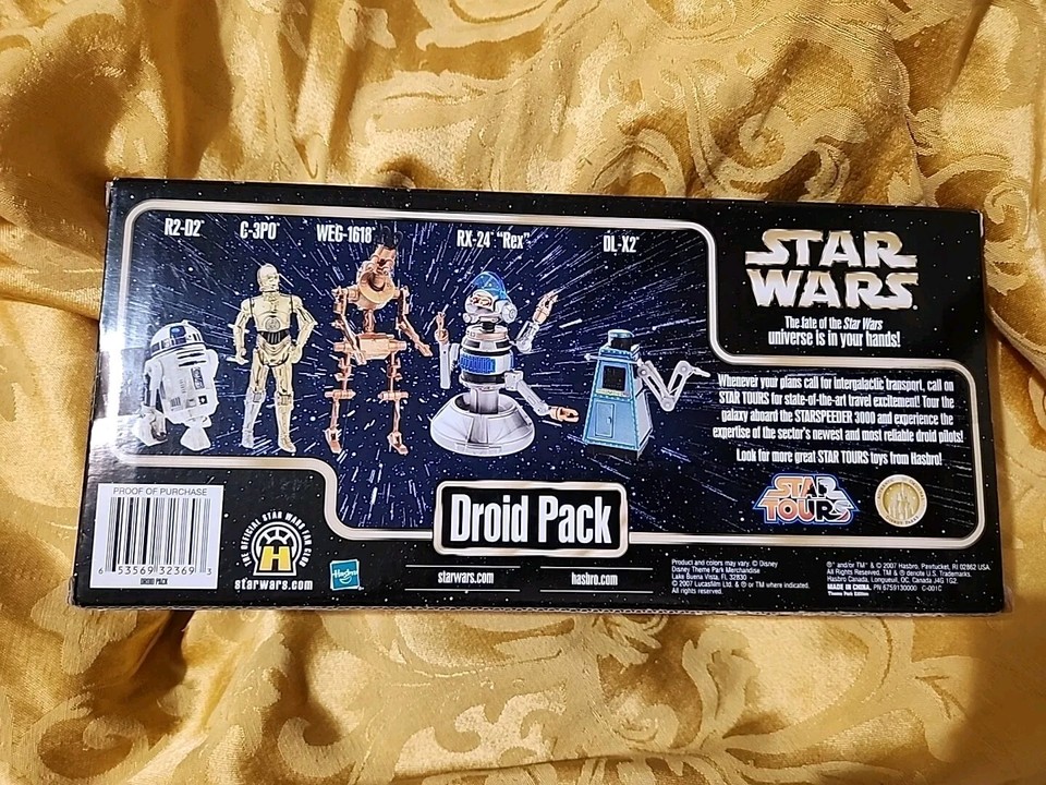 Droid Pack STAR WARS Star Tours Disney Parks Exclusive SEALED R2-D2 C ...