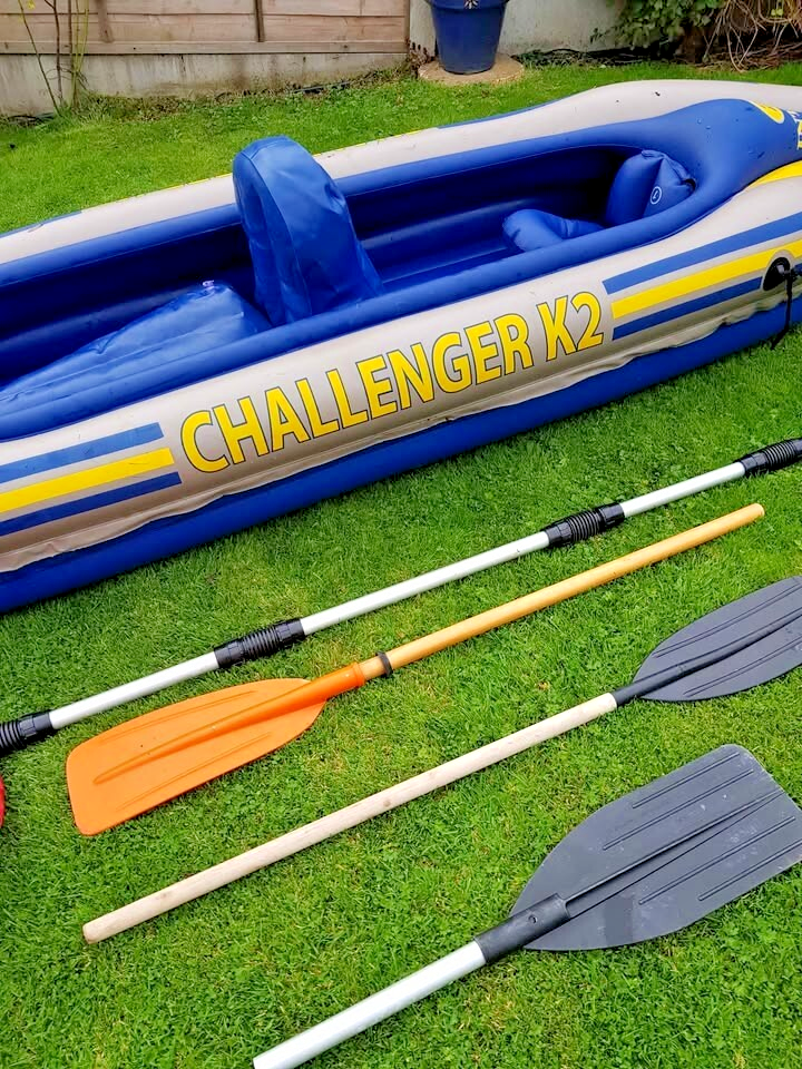 Intex Challenger K2 2-Person Inflatable Kayak | eBay UK