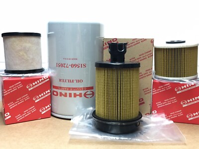 NEW Genuine OEM Hino Maintenance Filter set 155 195 2012-2017 | eBay