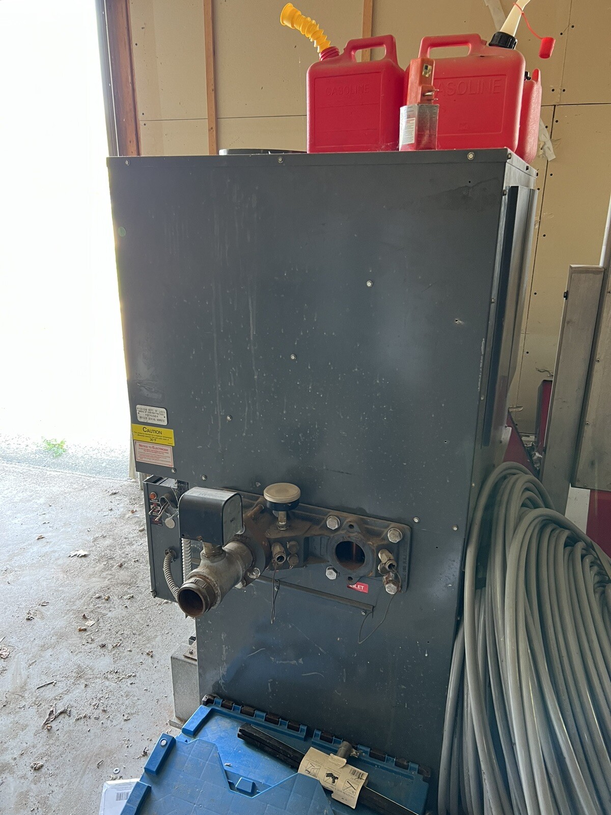 TELEDYNE LAARS Gas Fired Hot Water Boiler Mighty Therm | eBay