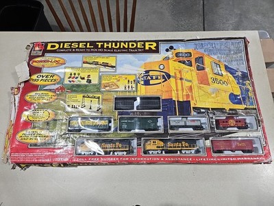 Diesel Thunder Complete And Ready To Run HO Scale Electric Train Set ...