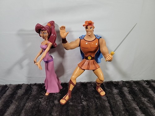 Vintage Disney Hercules & Megara 10" Vinyl Figures by Applause – Rare ...