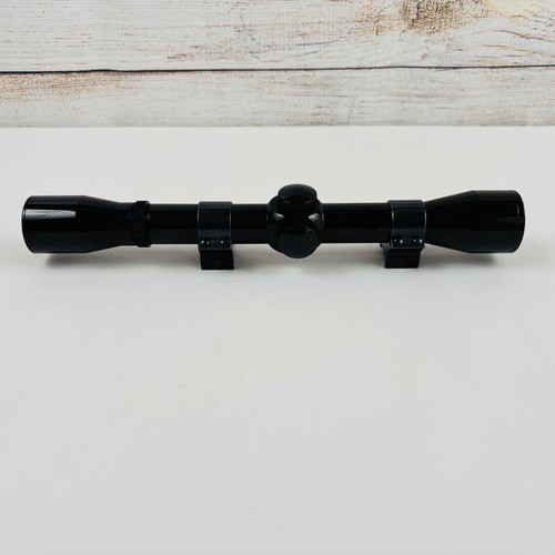 Vintage Bushnell Banner 4X Rifle Scope Crosshair w/ Weaver Rings | eBay