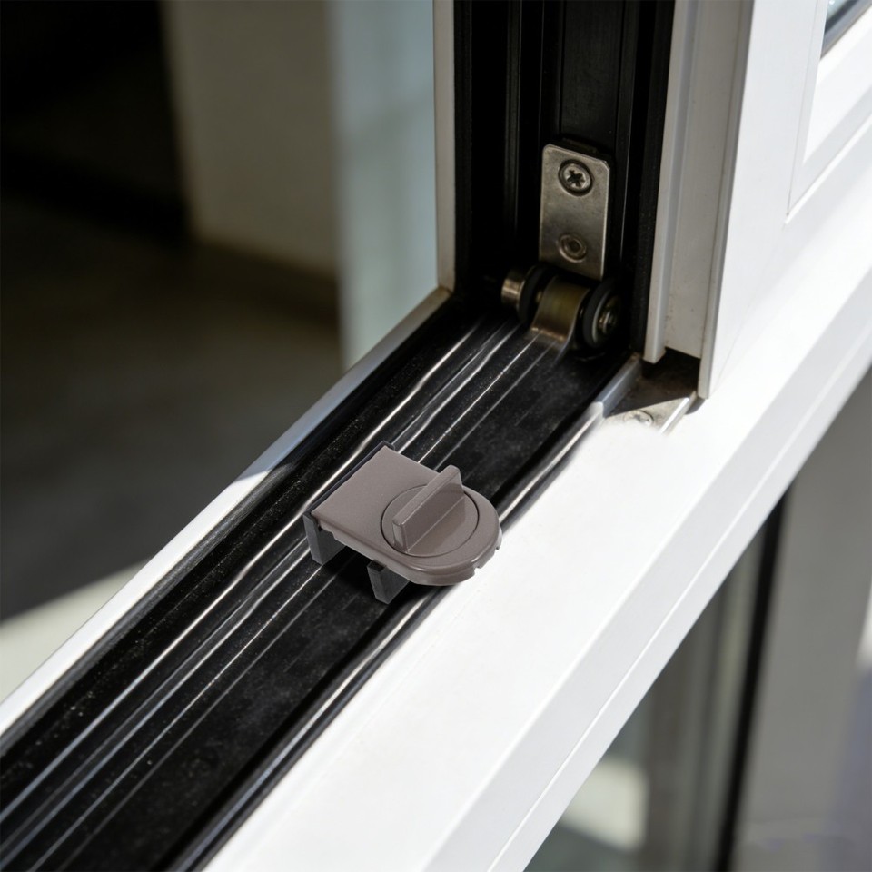 5pcs Sliding Window Latch Replacement: Plastic Window Security Latches ...