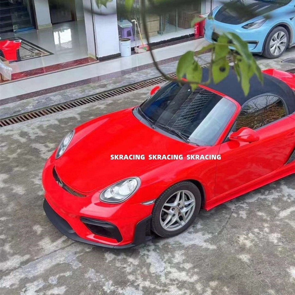 Front Bumper Bodykits Fits Porsche 987 Boxster Cayman Upgrades GT4RS ...