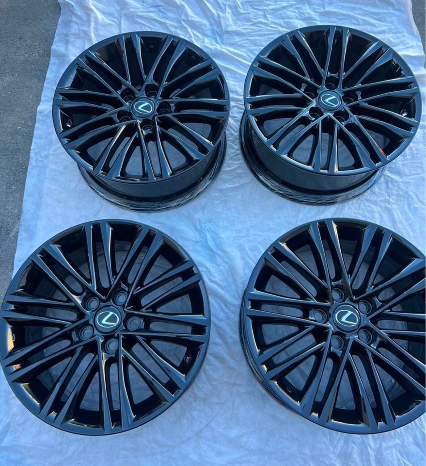 17” Lexus ES350 ES300 ES 350 ES 300 ES250 ES 250 Black Wheels Rims ...