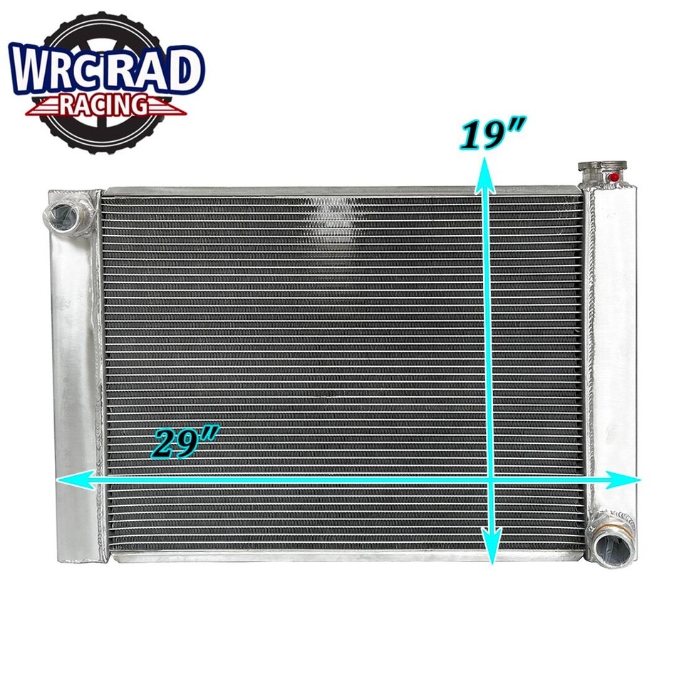 29" x 19" Universal Aluminum Racing Radiator | Chevrolet GM Chevy ...