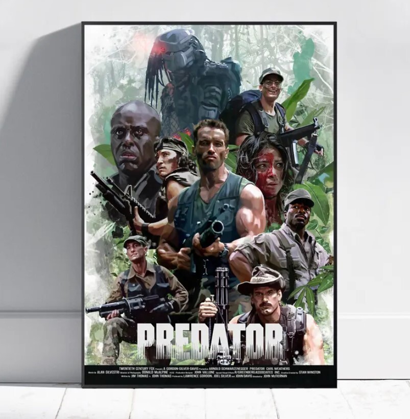 Poster Do Predador 3 Aliens Vs. Predator War (1995) #3