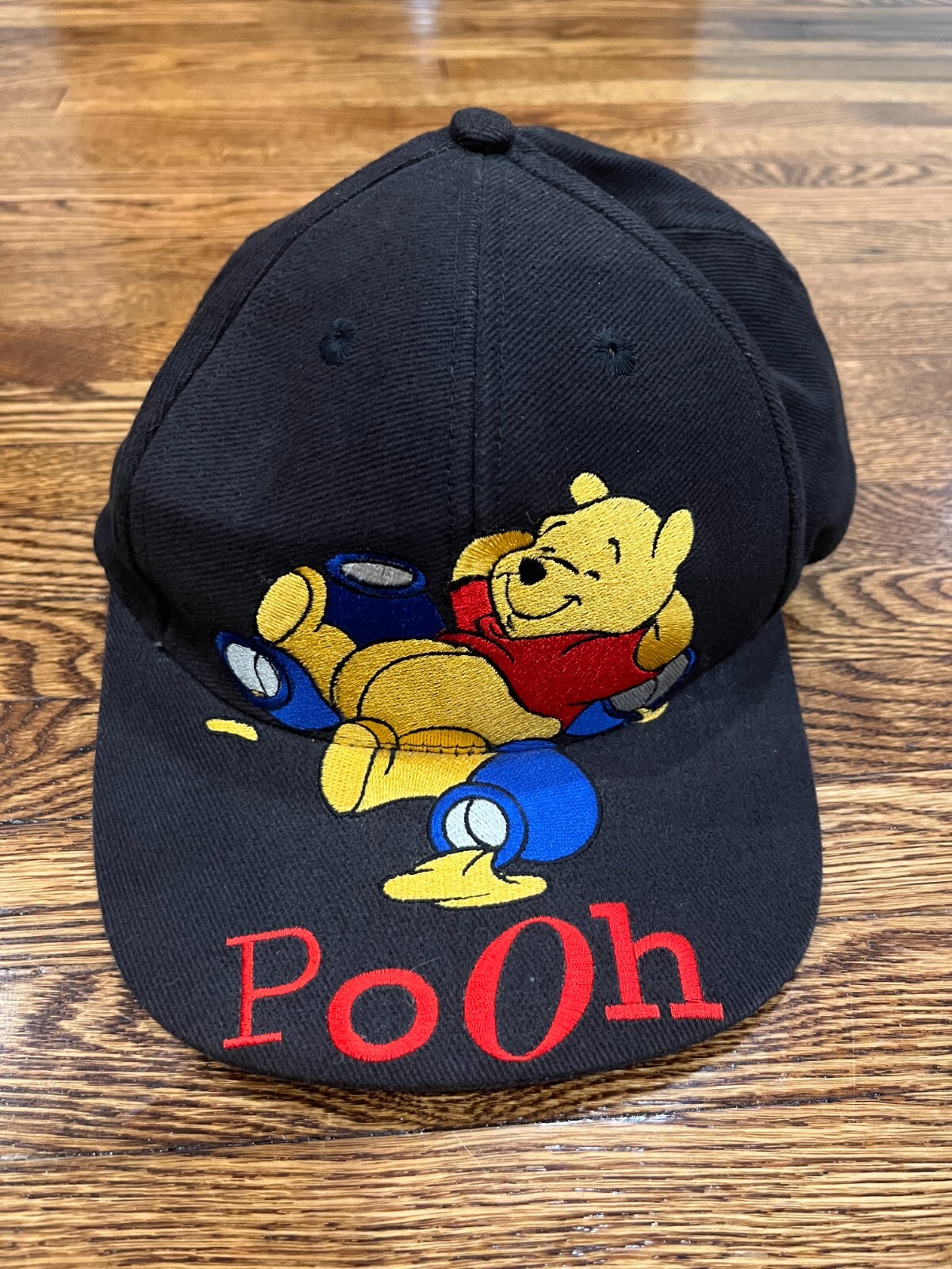VTG Winnie the Pooh Hat Disney Goofy's Hat Co Adjustable Embroidered ...
