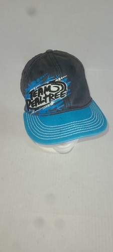Team Realtree Youth Fishing Hat Cap Fitted Stretch Blue On Blackby ...