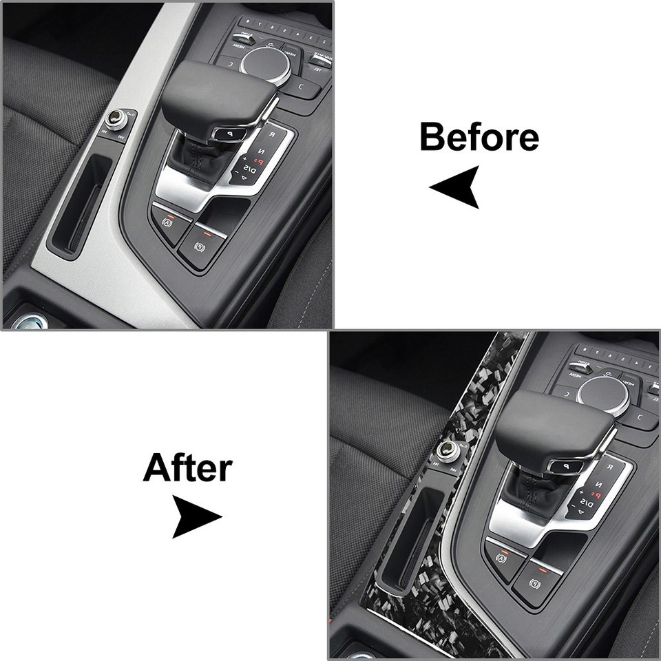 Gear Shift Control Panel Side Cover Trim For Audi A4 B9 S4 RS4 A5 S5 ...