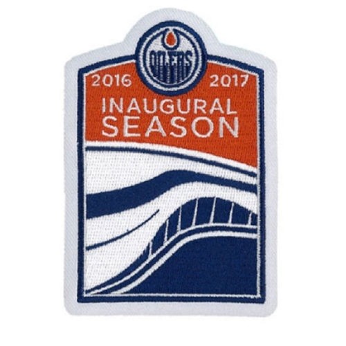 Edmonton Oilers Inaugural Season Jersey Patch At Rogers Place 2016 | eBay