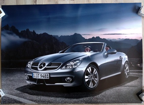 Mercedes SLK Plakat Poster, R 171, Großformat ca. 59 x 83 cm | eBay.de