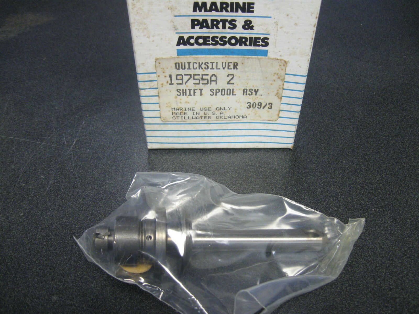MERCURY MARINE SHIFT SPOOL ASSY 19755A2 JO16 | eBay