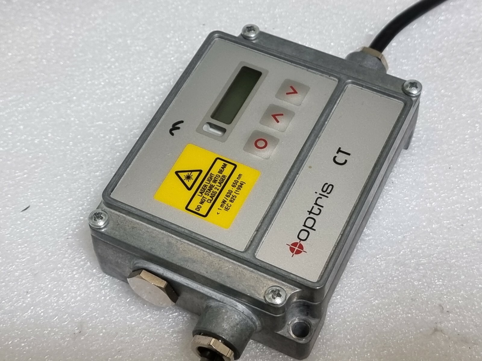 OPTRIS CT LASER INFRARED THERMOMETER 1 mW/ 630-650nm LT-CF1 | eBay