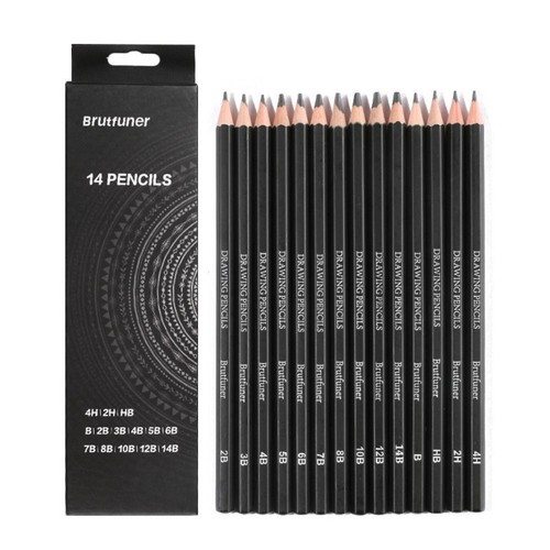 4B 5B 6B 7B 8B Graphite Pencil Smooth Writing Drawing Pencil for ...