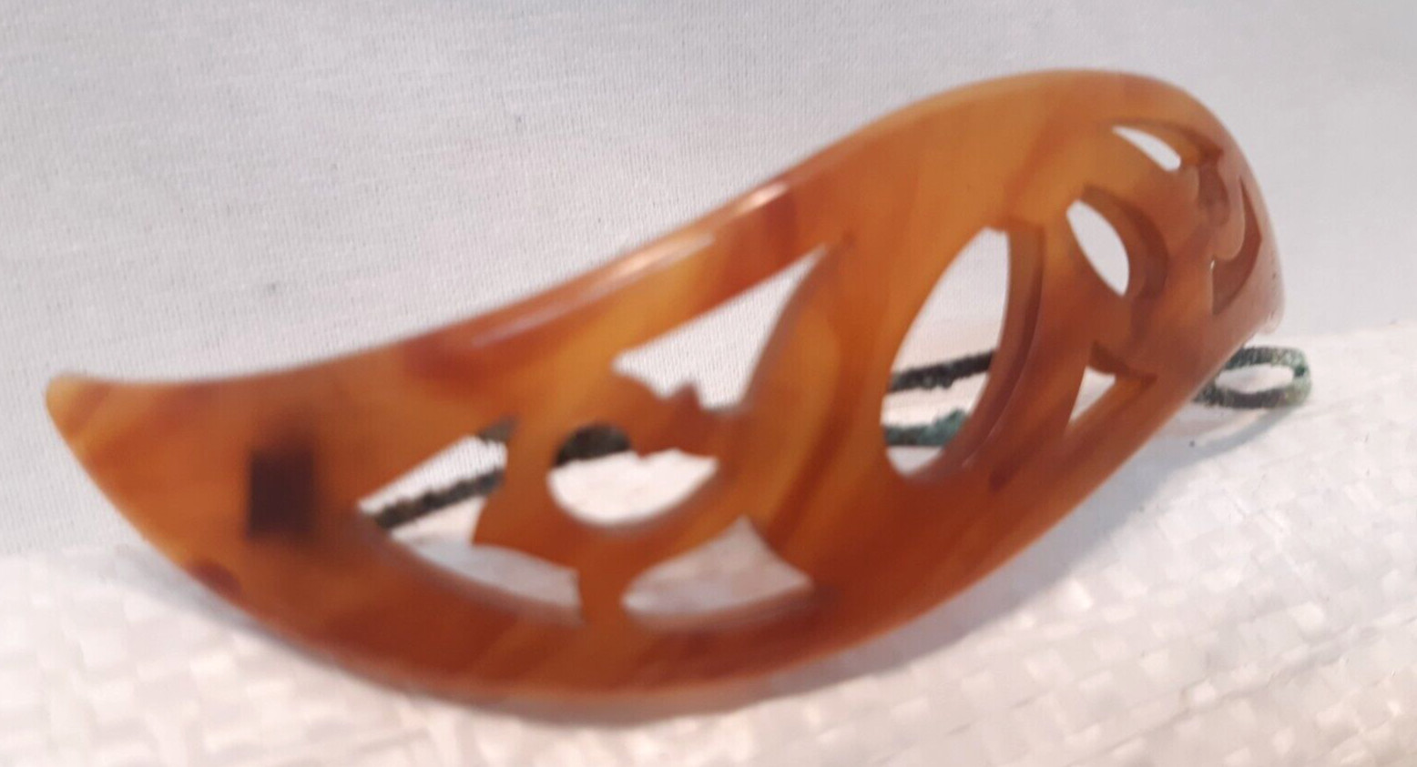 Antique Japanese GEISHA KUSHI-KANZASHI HAIR COMB ACCE… - Gem