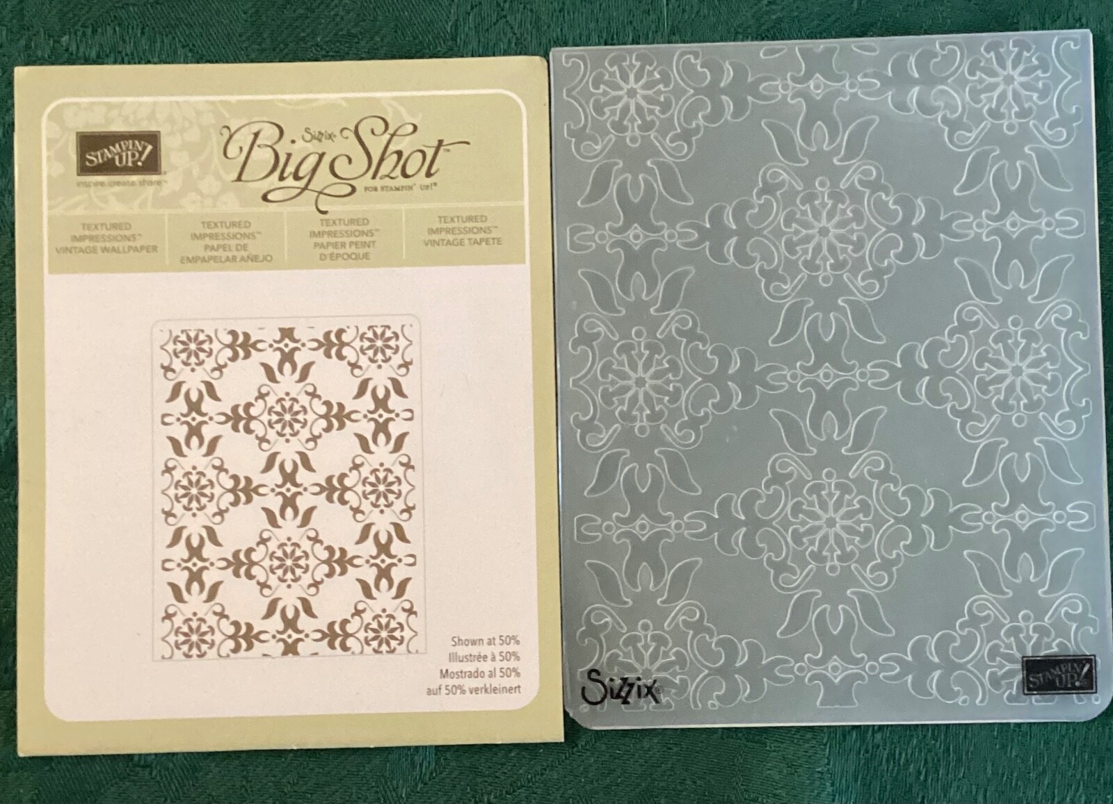 Stampin’Up! & Fun Stampers Journey Retired EMBOSSING FOLDERS, GREAT ...