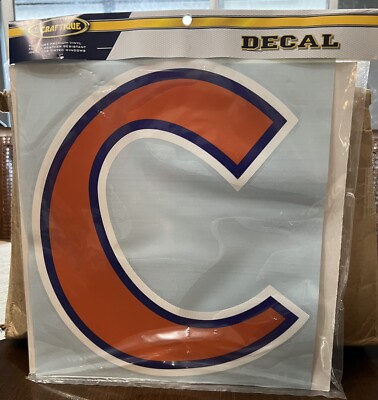 Clemson Tigers Vintage 12 Inch Decal Logo | eBay