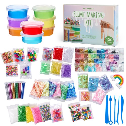 Slime Making Kit DIY Design Your Own Slime Fun Kids Party Activity Toys ...