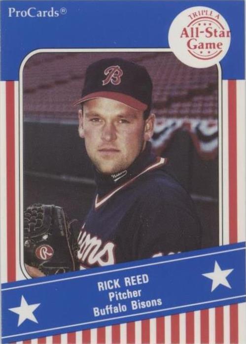 1991 ProCards Triple A All-Star Game - Rick Reed #AAA 4 for sale online ...