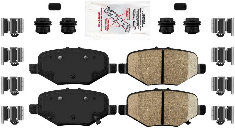 Rear Disc Brake Pad Set for 2017-2018 Ford Explorer 841929126682| eBay