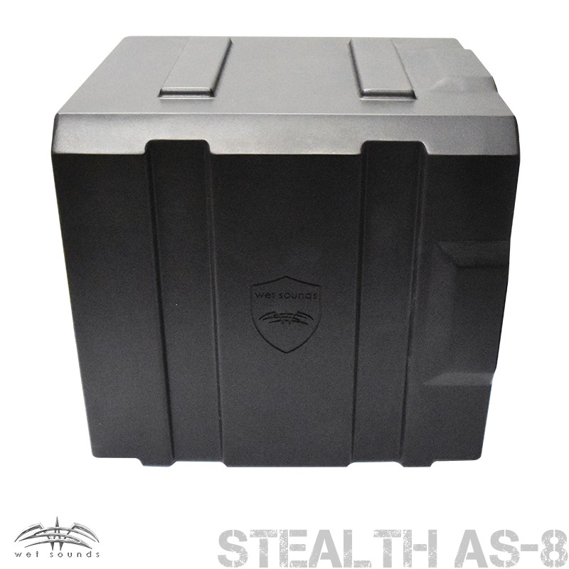 Wet Sounds Stealth AS-8 350 watt Active Subwoofer Enclosure - Used ...