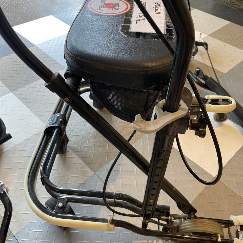 U-Step II Walker Stabilizer Rolling Walker with Basket and Seat ...