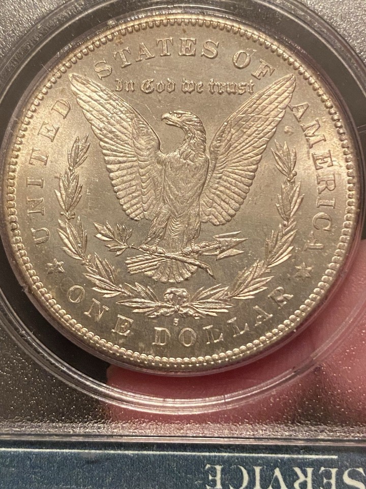 1878-S MORGAN SILVER DOLLAR PCGS MS63 OLD GREEN HOLDER RATTLER OGH! | eBay