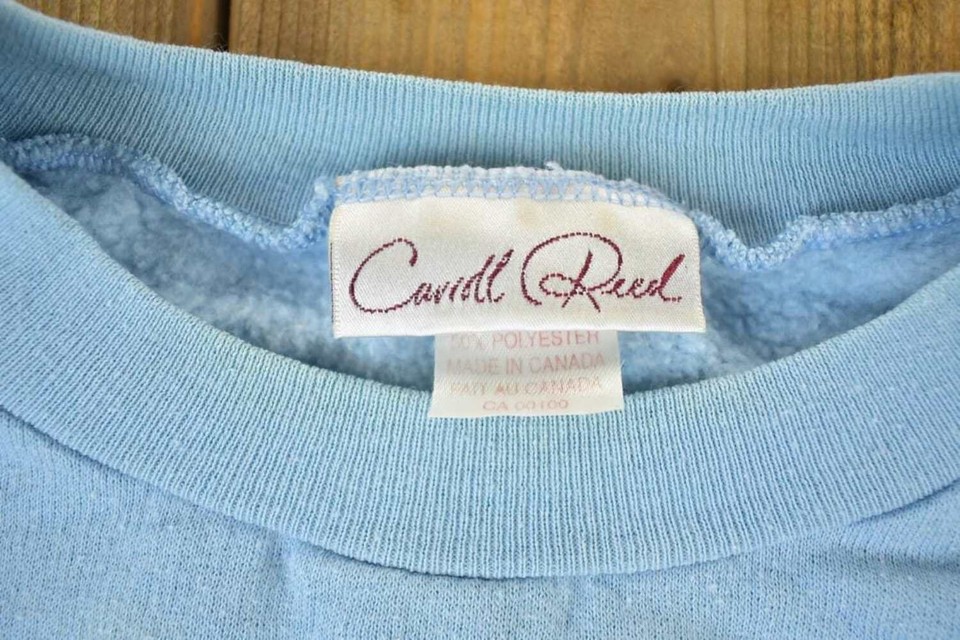 Vintage 1980s Carroll Reed Cute Puppy Crewneck Sweatshirt Womens L | eBay