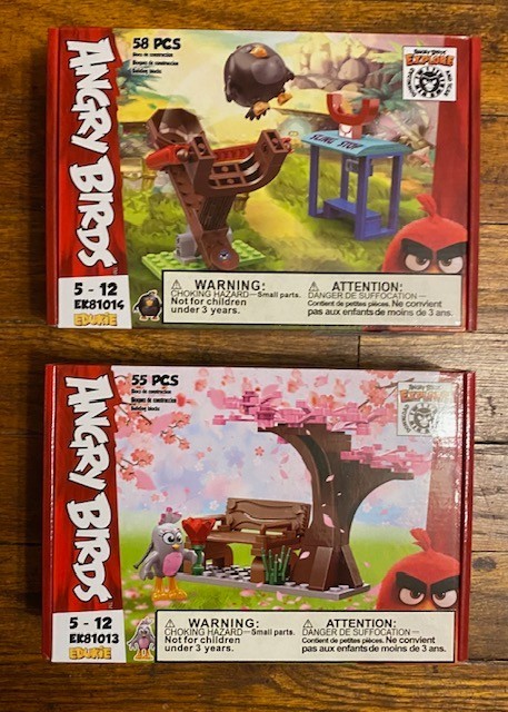 Angry Birds Activity Sets + 4 packs of characters. Great value. New ...