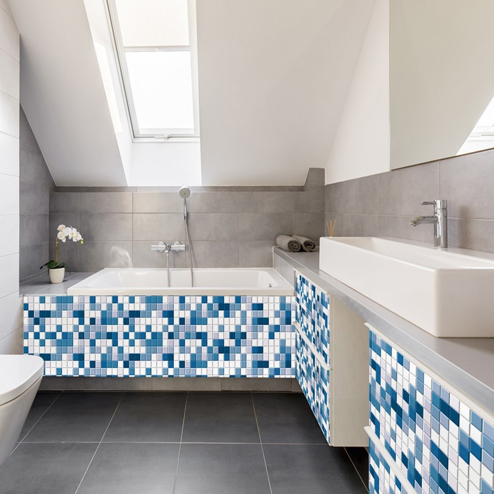 Self Adhesive Wall Decal Practical Creative Waterproof Waist Line Wall ...