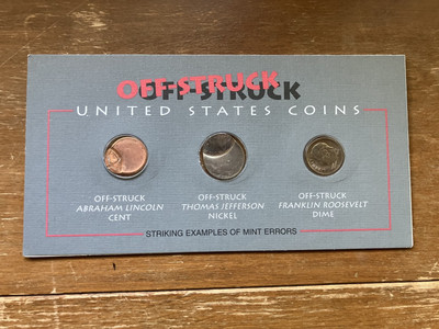 Off Struck United States Coins: Lincoln cent, Jefferson nickel, dime | eBay