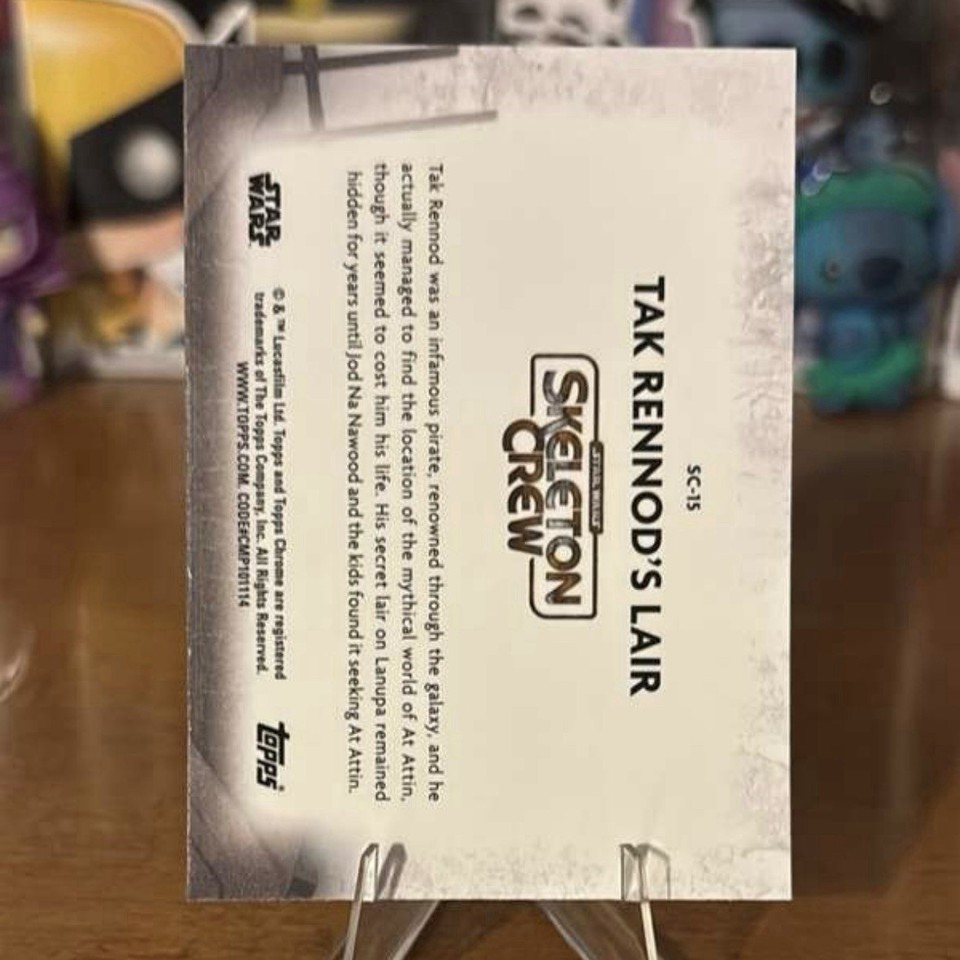 SC-15 Tak Rennod’s Lair 2025 Topps Chrome Star Wars - Skeleton Crew | eBay