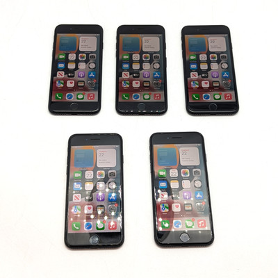 Apple iPhone 7 A1660 32GB Good Condition | Black | UNLOCKED | Lot of 5 ...