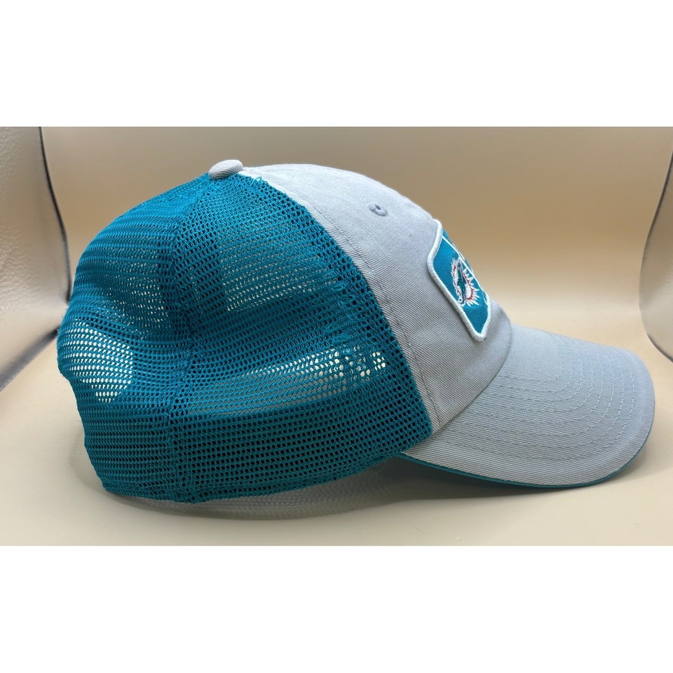 Miami Dolphins EST 1966 Patch Baseball Cap Hat Gray Men's Sports Fan ...