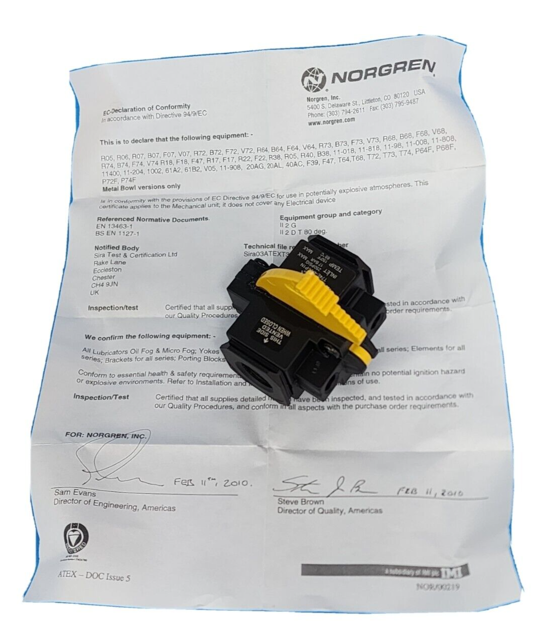 NEW NORGREN T74E-4AA-P1N 1/2" NPT LOCKOUT VALVE 250PSIG 17BAR | eBay
